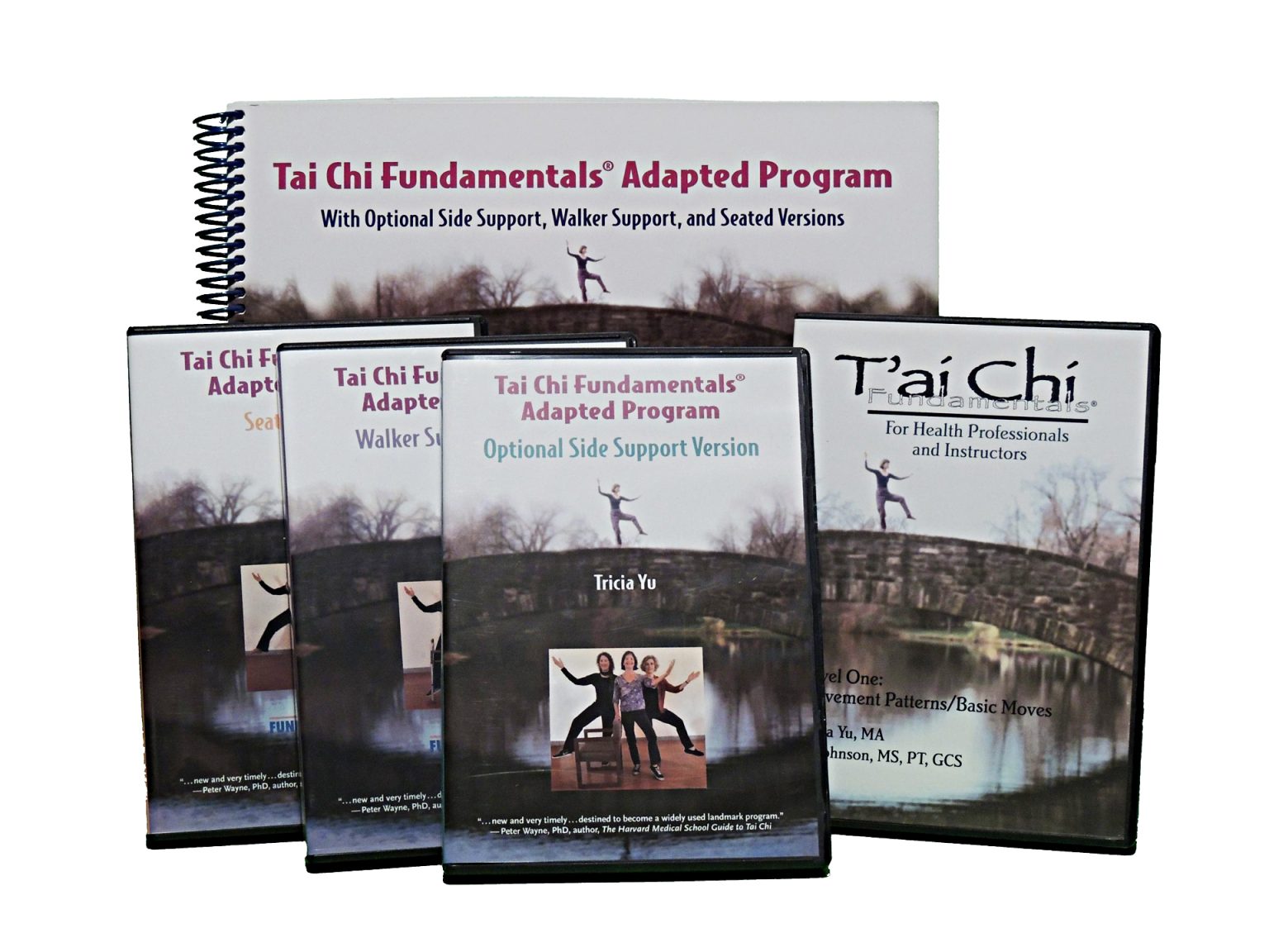 Tai Chi Fundamentals® Adapted Program: Professional Set (Book and 4-DVD ...